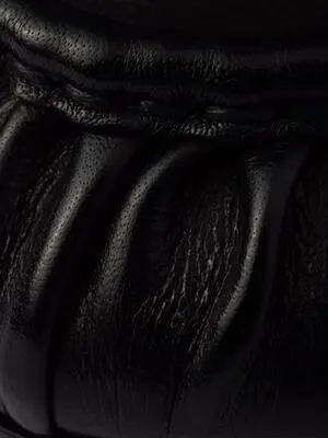 Prada Leather Penny Loafers - Black
