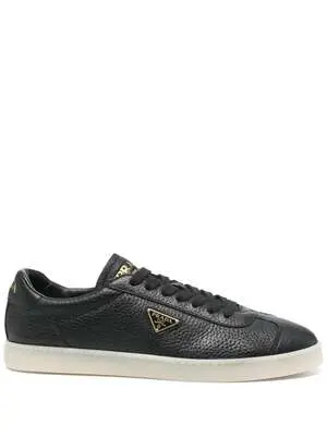 Prada Grained Leather Sneakers