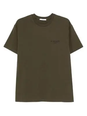 Givenchy Cotton T-shirt With Stamp Print - Green