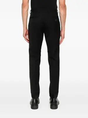 Prada Straight Leg Wool Trousers