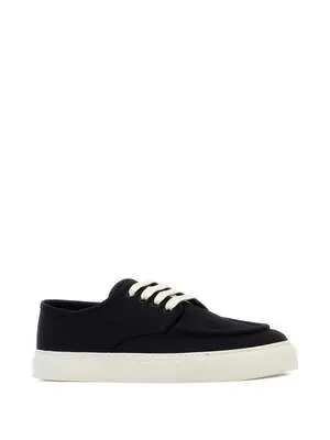 Prada Canvas Lace-up Sneakers