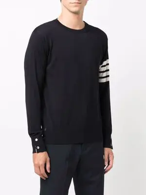 Thom Browne Wool 4-bar Pullover