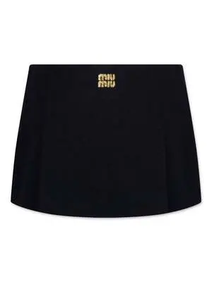 Miu Miu Tweed Miniskirt