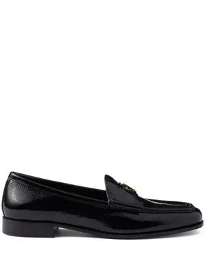 Prada Patent Leather Loafers - Black