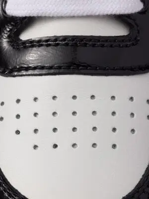 Prada Downtown Leather Sneakers - Black