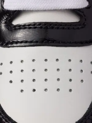 Prada Downtown Leather Sneakers - Black