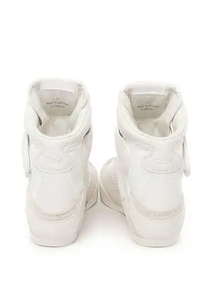 Chloé Mesh And Suede Kick High-top Sneakers
