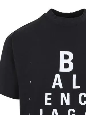 Balenciaga Oversized T-shirt - Black