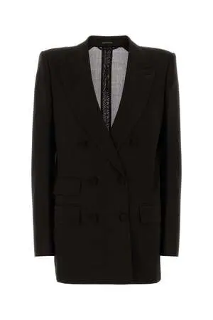 TOM FORD Light Virgin Wool Double Breasted Jacket