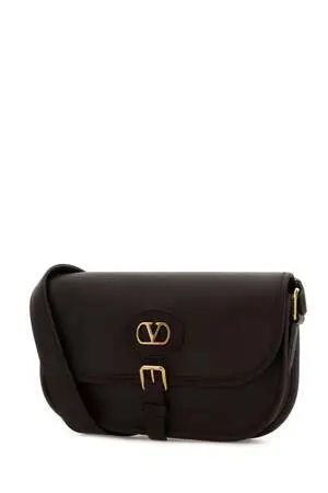Valentino Garavani Leather Antibes Crossbody Bag - Brown