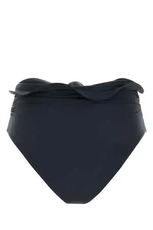 Magda Butrym Denim Stretch Nylon Bikini Bottom