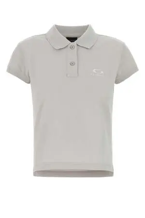 Balenciaga Piquet Polo Shirt - Gray