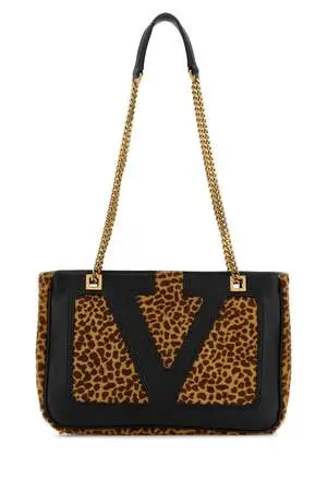 Valentino Garavani Printed Calf Hair Viva Superstar Shoulder Bag - Multicolor