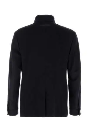Zegna Midnight Cashmere Blazer