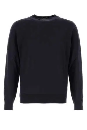 Zegna Midnight Cashmere Blend Sweater - Blue