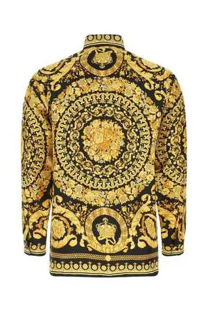 Versace Printed Silk Shirt - Multicolor