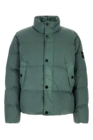 Men's Stone Island Green Jackets