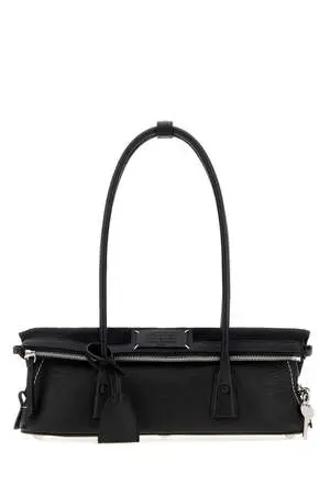 MAISON MARGIELA Leather 5ac Shoulder Bag - Black