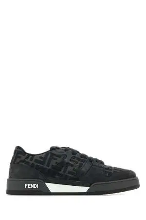Fendi Embroidered Match Sneakers - Multicolor
