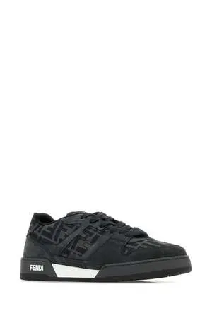 Fendi Embroidered Match Sneakers - Multicolor