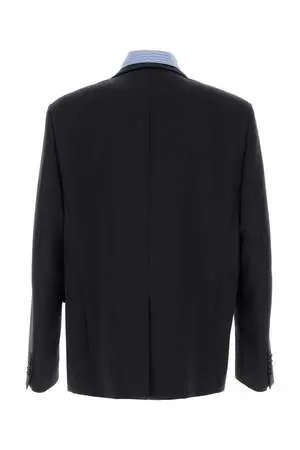 Balenciaga Wool Blazer - Black