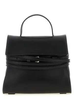 Moschino Tie Me' Handbag - Black