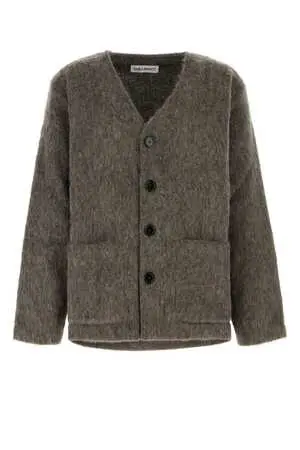 Our Legacy Mud Wool Blend Oversize Cardigan - Brown