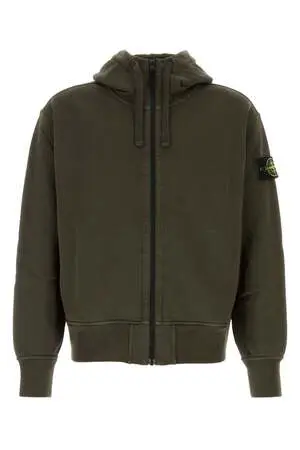 Stone Island Cotton Sweatshirt - Brown