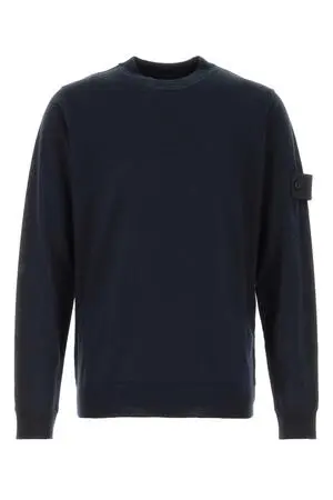 Stone Island Midnight Wool Sweater - Blue