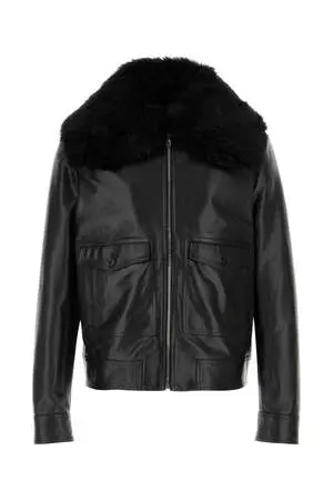 Dolce & Gabbana Leather Outerwear For Men