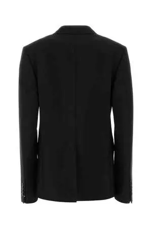 Fendi Mohair Blend Blazer - Black