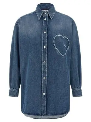Moschino Heart' Shirt - Blue
