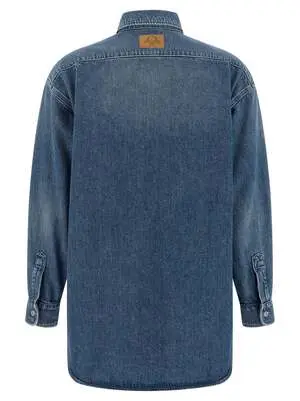 Moschino Heart Denim Shirt