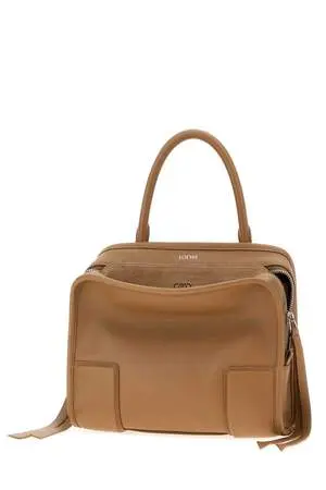 Loewe Leather Amazona Handbag - Brown