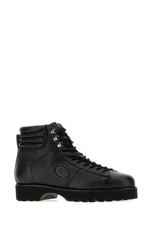 Valentino Garavani Leather Vlogo Signature Ankle Boots