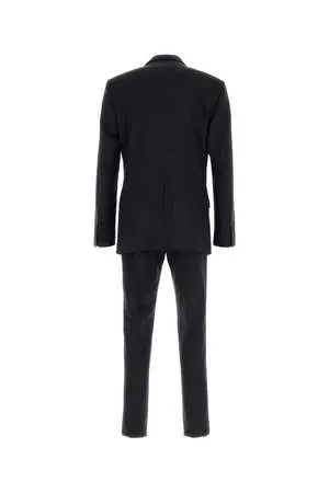 Dolce & Gabbana Midnight Stretch Wool Suit - Blue