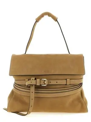 Moschino Tie Me' Shoulder Bag - Cream