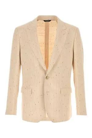 Dolce & Gabbana Embroidered Jersey Blazer - Multicolor