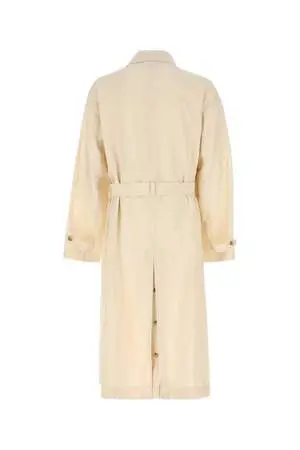Dolce & Gabbana Cotton Blend Trench Coat - Brown