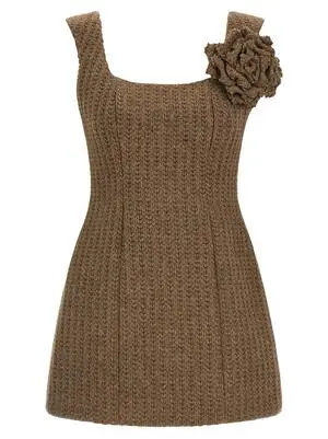 Giuseppe Di Morabito Wool Dress - Brown