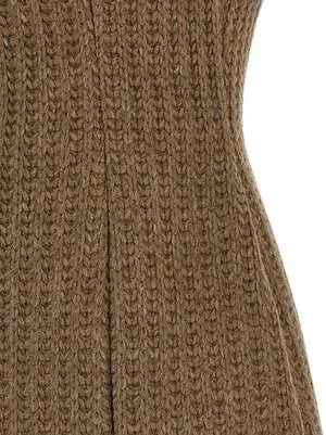 Giuseppe Di Morabito Knitted Wool Mini Dress