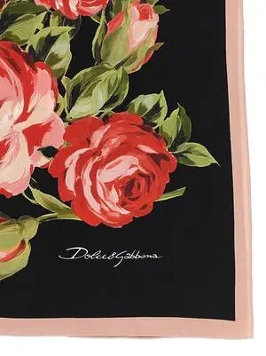 Dolce & Gabbana Bouquet Rose' Scarf