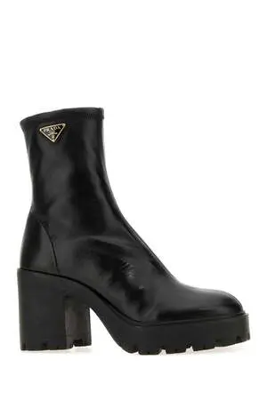 Prada Wool Ankle Boots