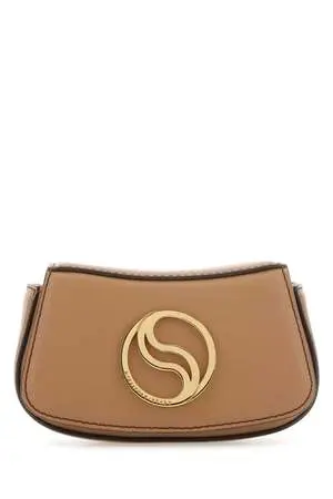 Stella McCartney Biscuit Alter Mat Mini Shoulder Bag - Brown