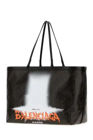 Balenciaga Printed Canvas Select Shopping Bag