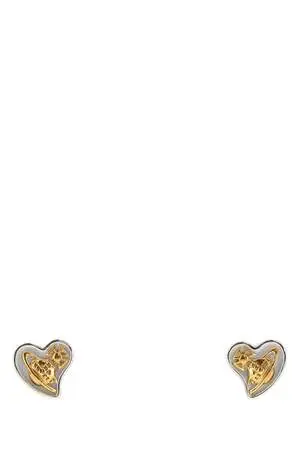 VIVIENNE WESTWOOD Vivienne Westwood Women Two-Tone Metal Faye Earrings Multicolor