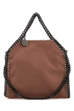 Stella McCartney Antiqued Shaggy Deer Mini Falabella Handbag - Pink