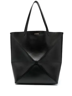 Loewe Borsa Puzzle Fold Tote Xl - Black