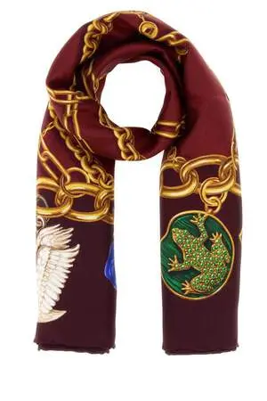 Burberry Printed Silk Foulard - Multicolor