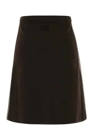 Miu Miu Stretch Viscose Blend Skirt